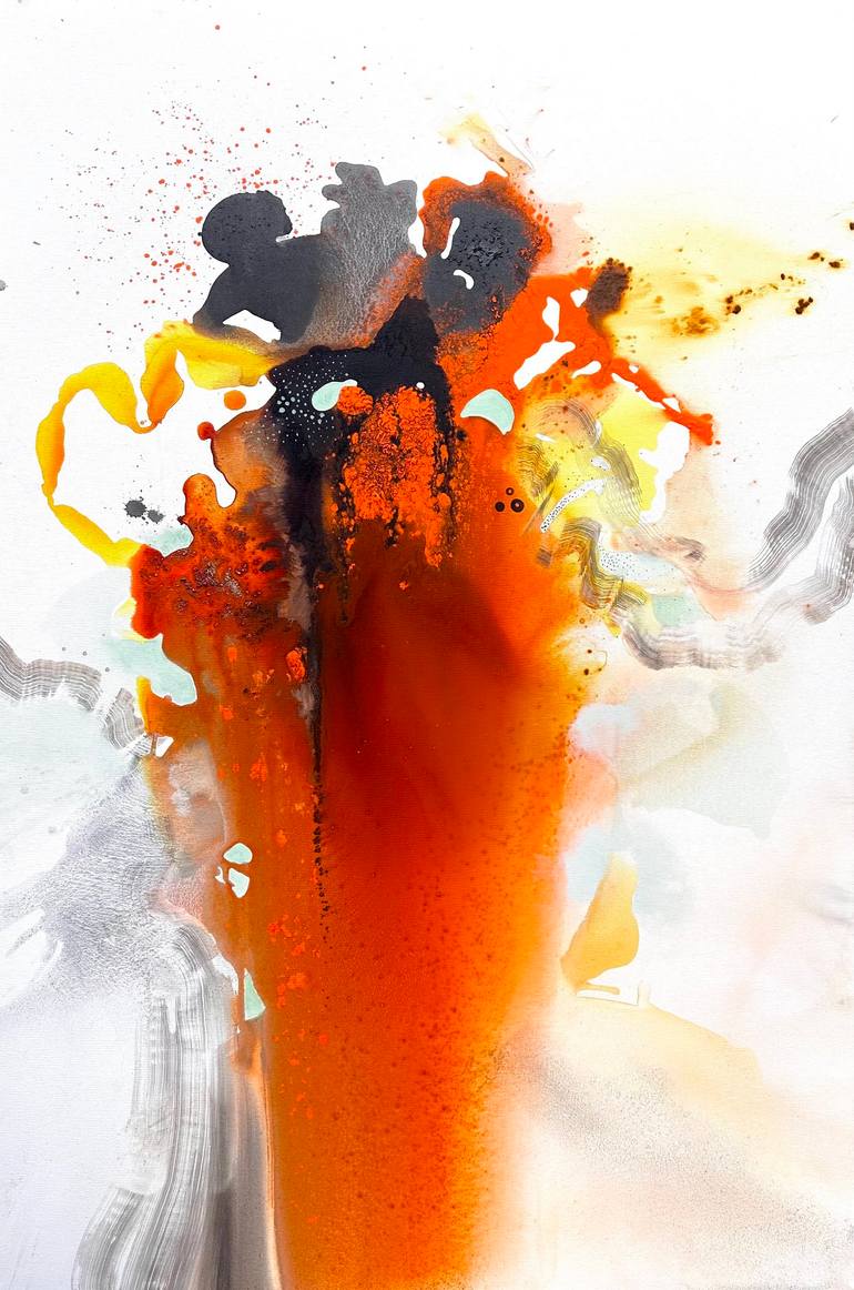 Rise baby rise! Painting by Alina Neculcea | Saatchi Art