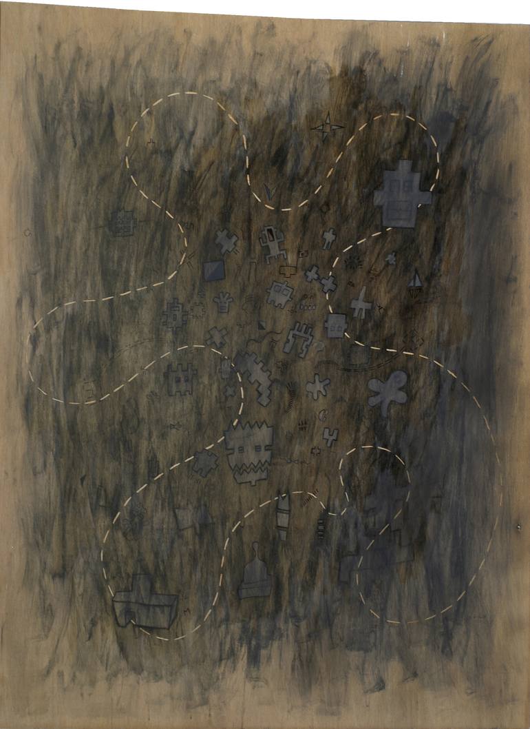 Untitled (You're Mine Now) Drawing by John Awram | Saatchi Art