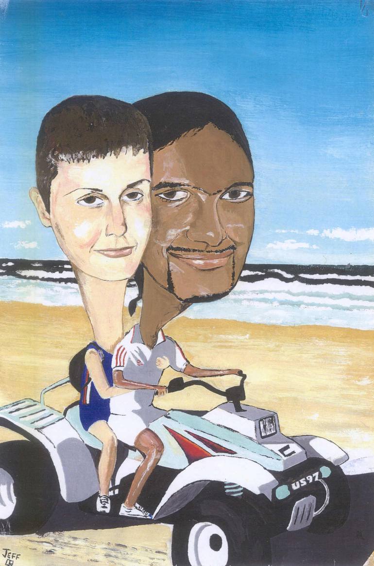 Comedy portrait Painting by Jeff Price | Saatchi Art