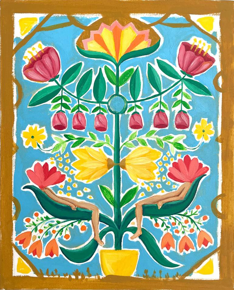 Conversations Painting by Igor Sovilj | Saatchi Art