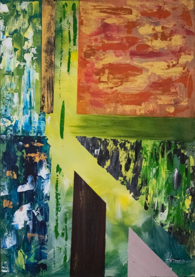 Forest Painting by Amna Mogul | Saatchi Art