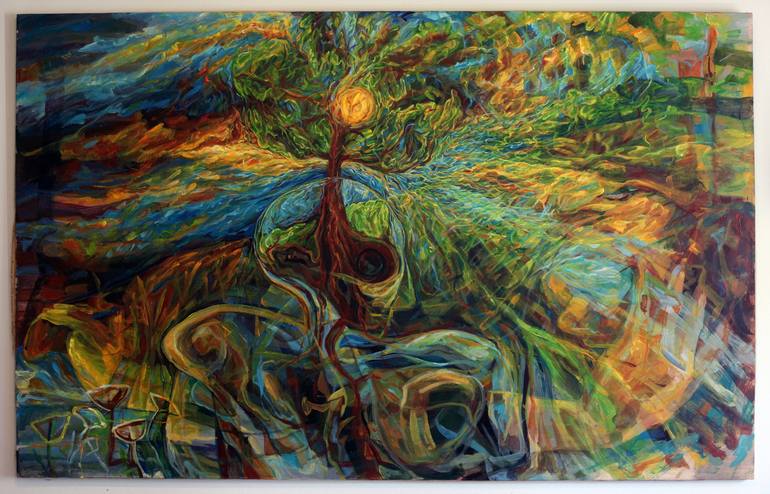Tree of Life Painting by Igor Stevic | Saatchi Art