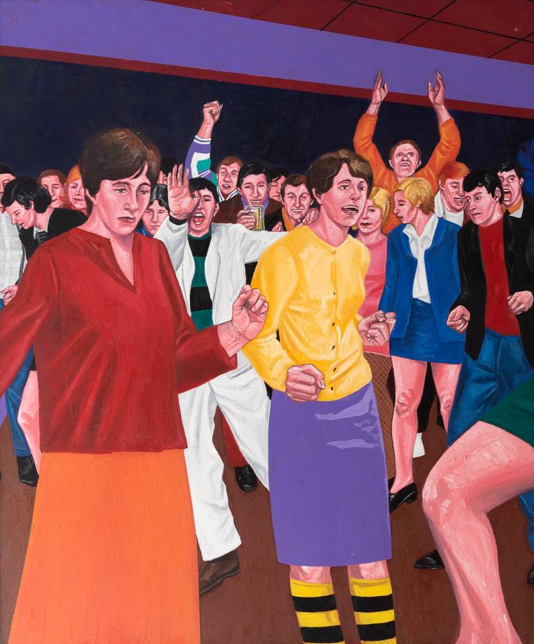 Dancing Painting by Ricardo Manzo | Saatchi Art