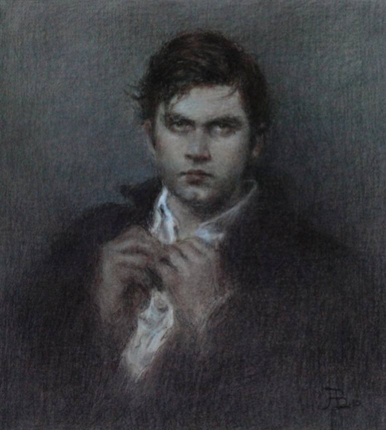 Intermission Drawing by Ana Bayon | Saatchi Art