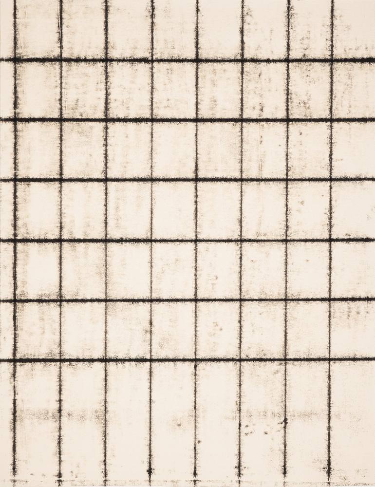 Grid (eight vertical and six horizontal elements) Printmaking by ...