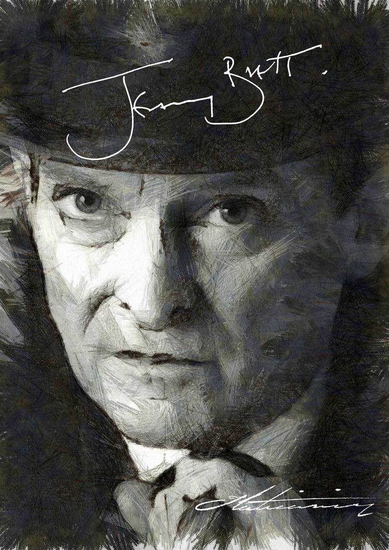 Jeremy Brett Portrait an Award Winning artist Zoran Zlaticanin ...