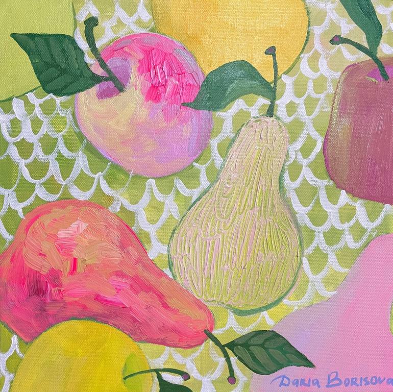 Apples Painting by Daria Borisova | Saatchi Art
