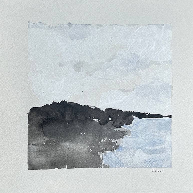 paint study: Kenfig Painting by Bernice Kelly | Saatchi Art