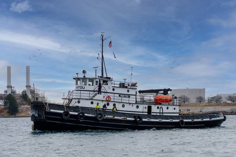 The Tugboat MANITOU Photography by Robert Hover | Saatchi Art