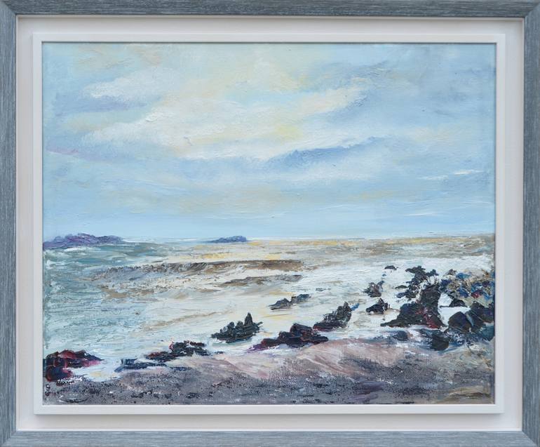 Pull of the Waves Painting by Diana Fry | Saatchi Art