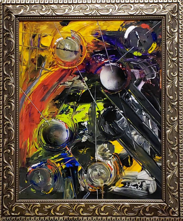 Black Body Radiation Painting by David Deak | Saatchi Art