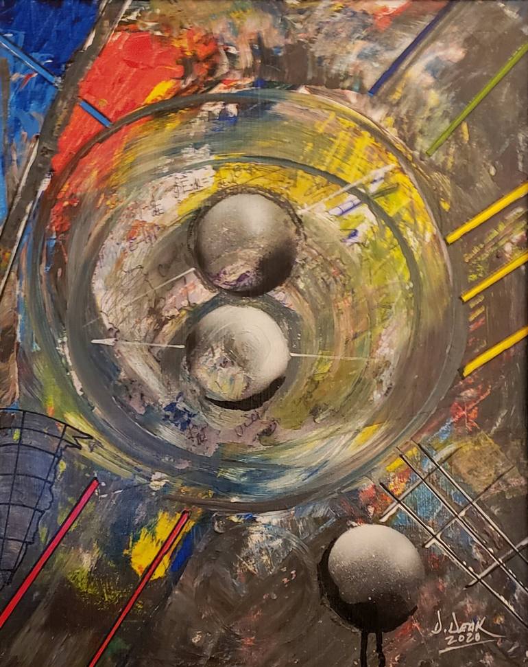 Pauli's Allowance Painting by David Deak | Saatchi Art