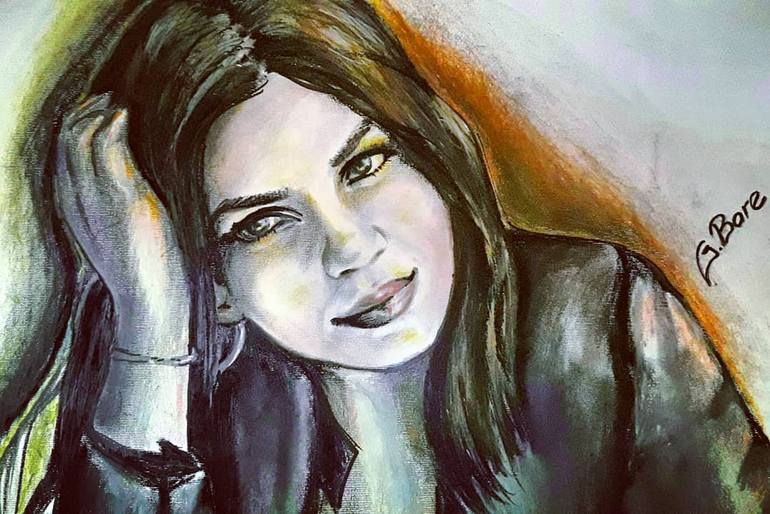 INA Drawing by gerta bare | Saatchi Art