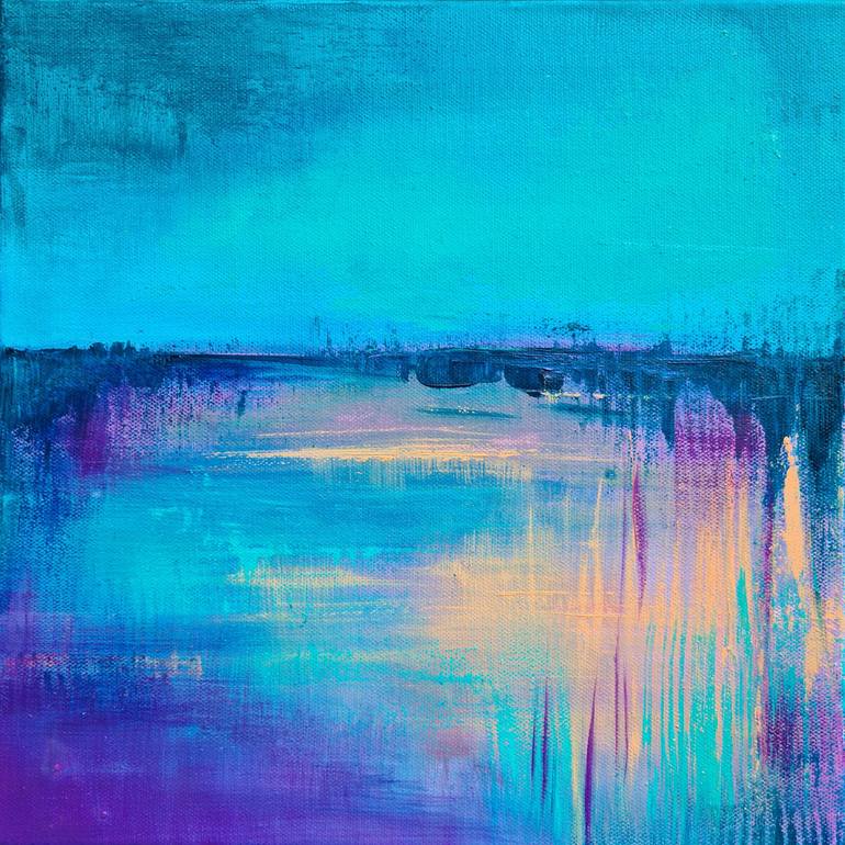 Cool or warm Painting by Marketa Konrad | Saatchi Art