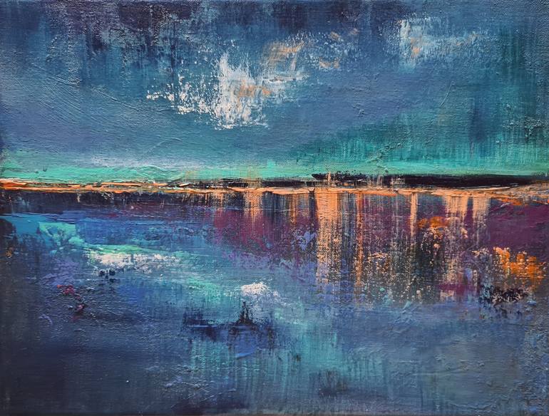 The coming of spring Painting by Marketa Konrad | Saatchi Art