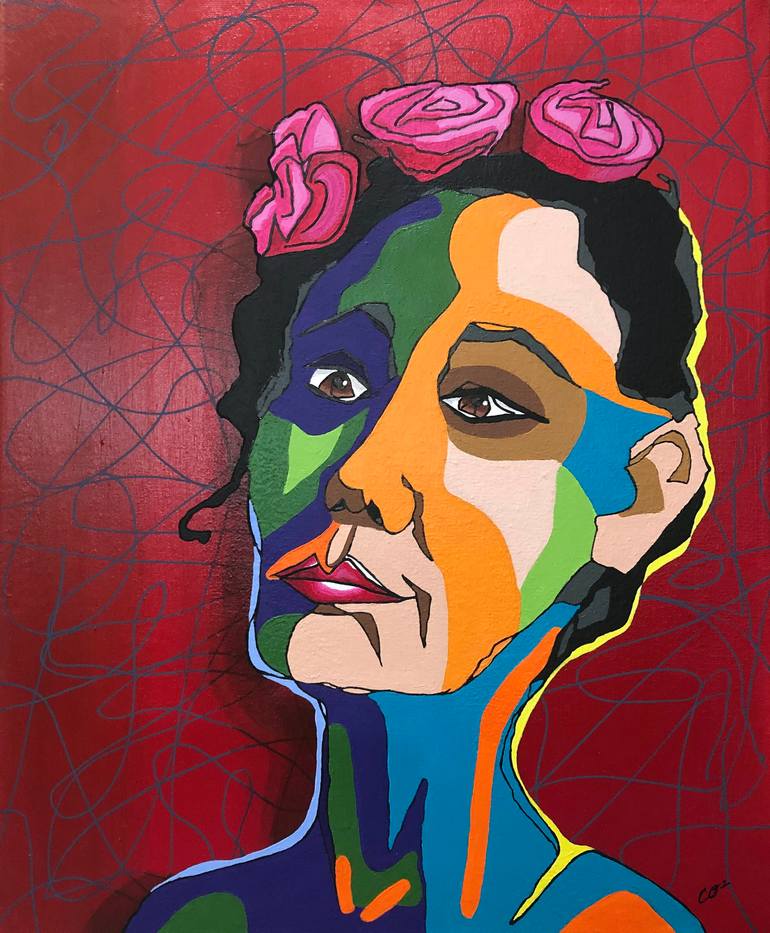 Lauretta Painting by Claude Rivard | Saatchi Art