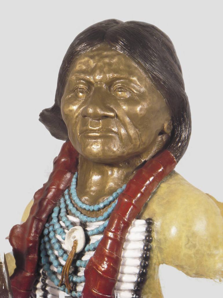 Ehuatl Honaga (Wind Blessing) Sculpture by Hugh Blanding | Saatchi Art