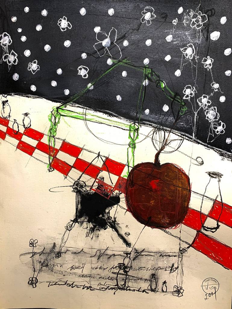birthmark Painting by Özgür Özatay | Saatchi Art