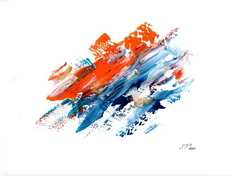 Yacht trip Painting by Sveta Malikova | Saatchi Art