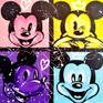 Mickey mouse - colorful portrait Mickey mouse Painting by Aliaksandra ...