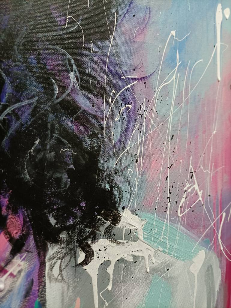 Camaron -original acrylic painting on canvas Painting by Aliaksandra ...