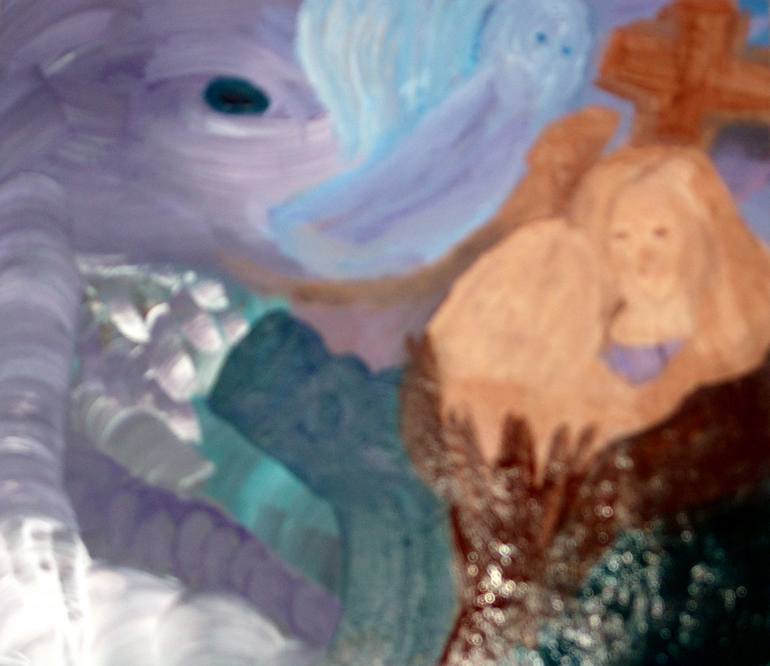 Dreaming Image Painting by Beverly Peters | Saatchi Art