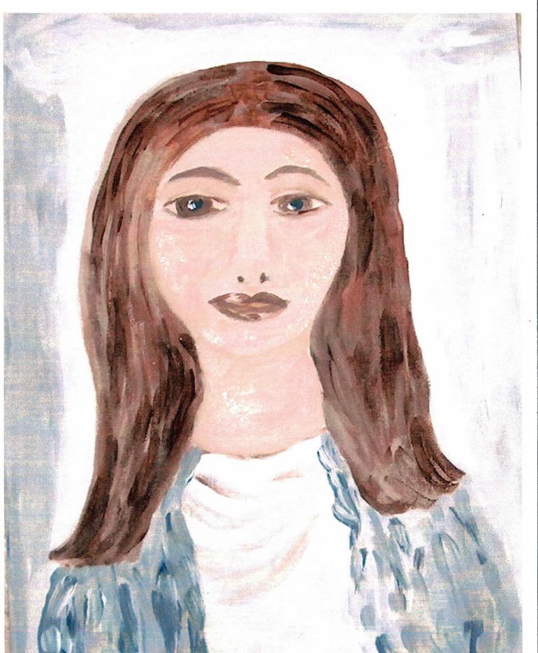 Acrylic painting of Michelle Painting by Beverly Peters | Saatchi Art