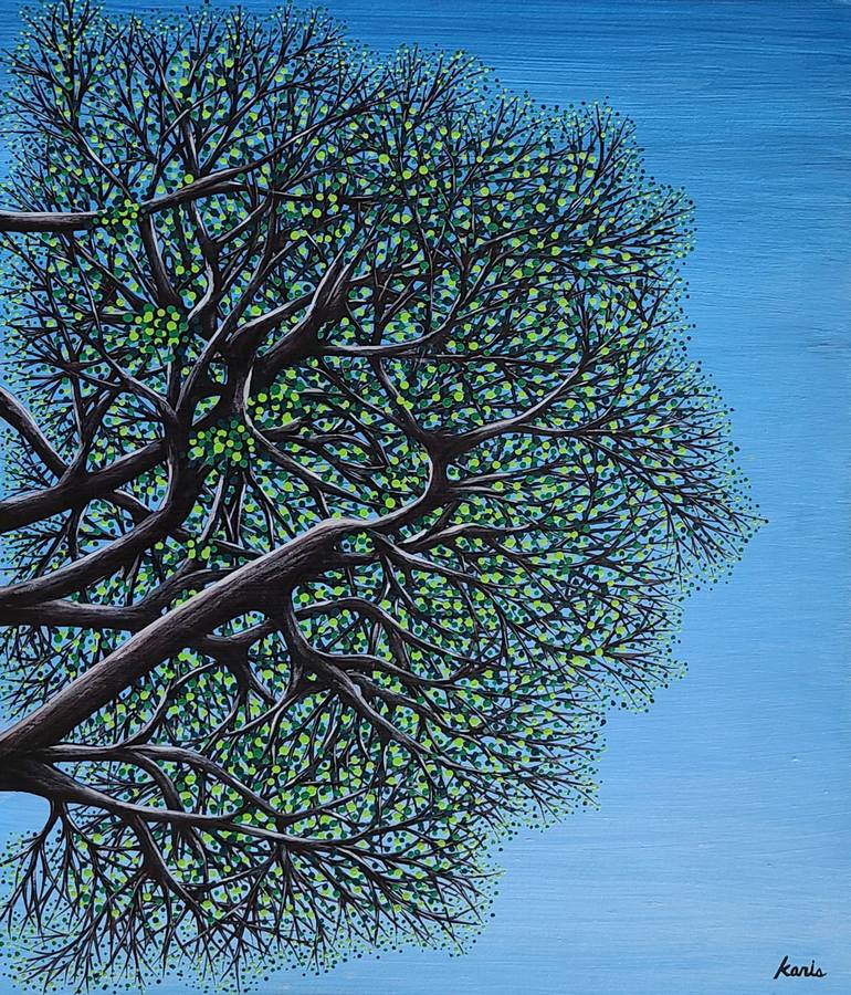 like trees12 Painting by Karis Kim | Saatchi Art