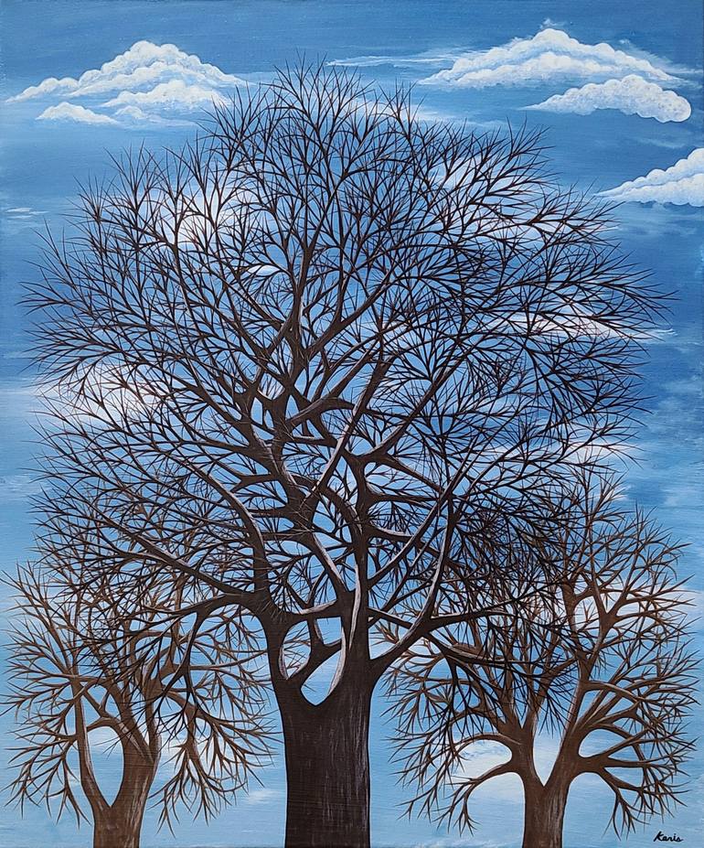 like trees7 Painting by Karis Kim | Saatchi Art