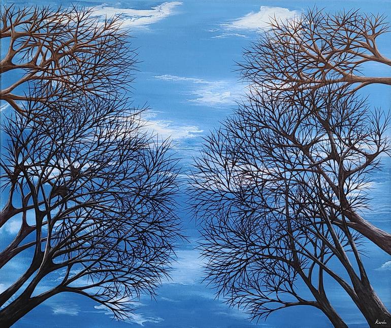 like trees5 Painting by Karis Kim | Saatchi Art