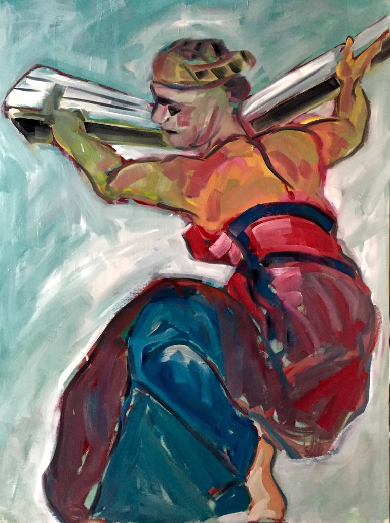 Sybil Painting by Toby Corbett | Saatchi Art