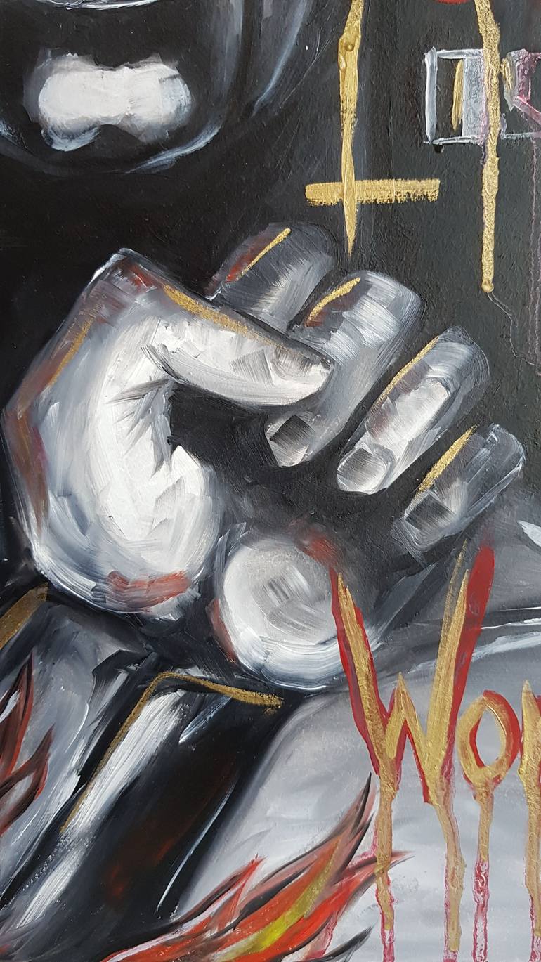 Oil Painting Portrait Minneapolis George Floyd Painting by Rada Gor ...