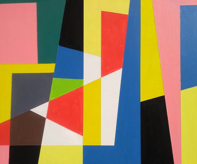 Fracture 2/4 Painting by Ivor Butcher | Saatchi Art