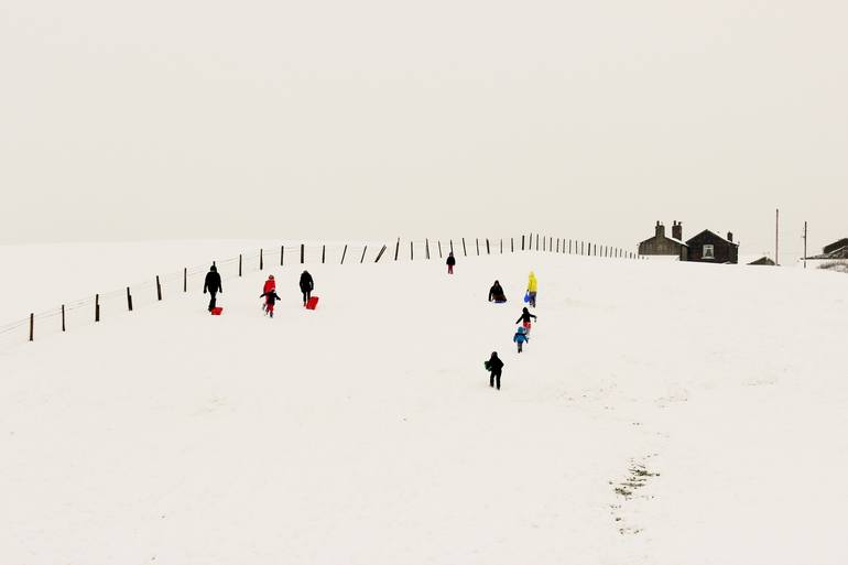 Sledging - Photography by Ruth Robson | Saatchi Art