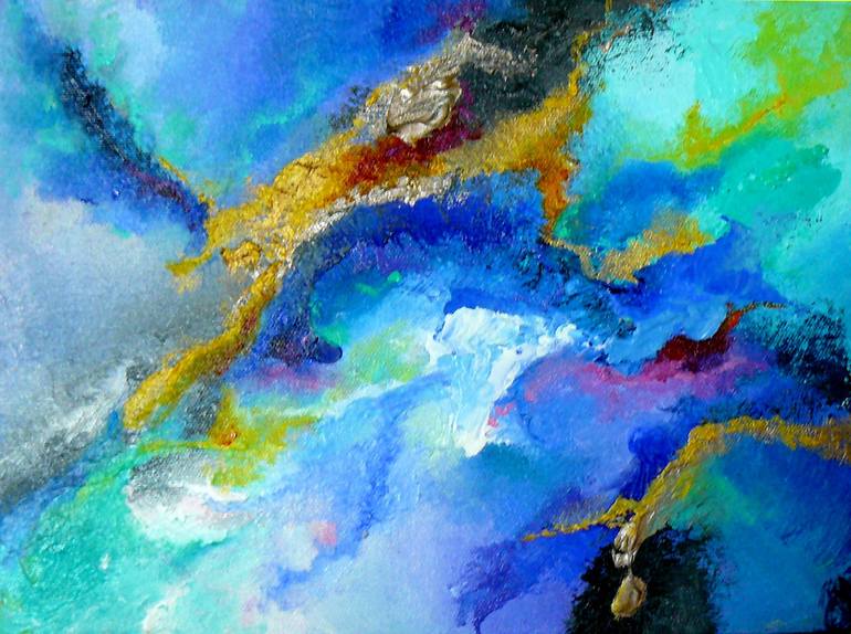 River of essences 6 Painting by Rc Jena | Saatchi Art