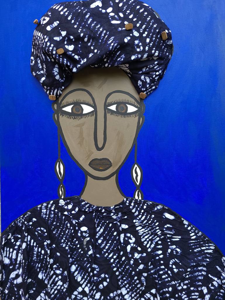 Iya Mapo Painting by Muyiwa Togun | Saatchi Art