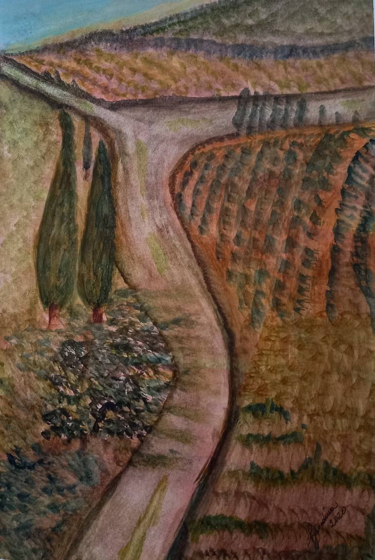 Memories of Toscana Painting by Gerardina Dicillo | Saatchi Art
