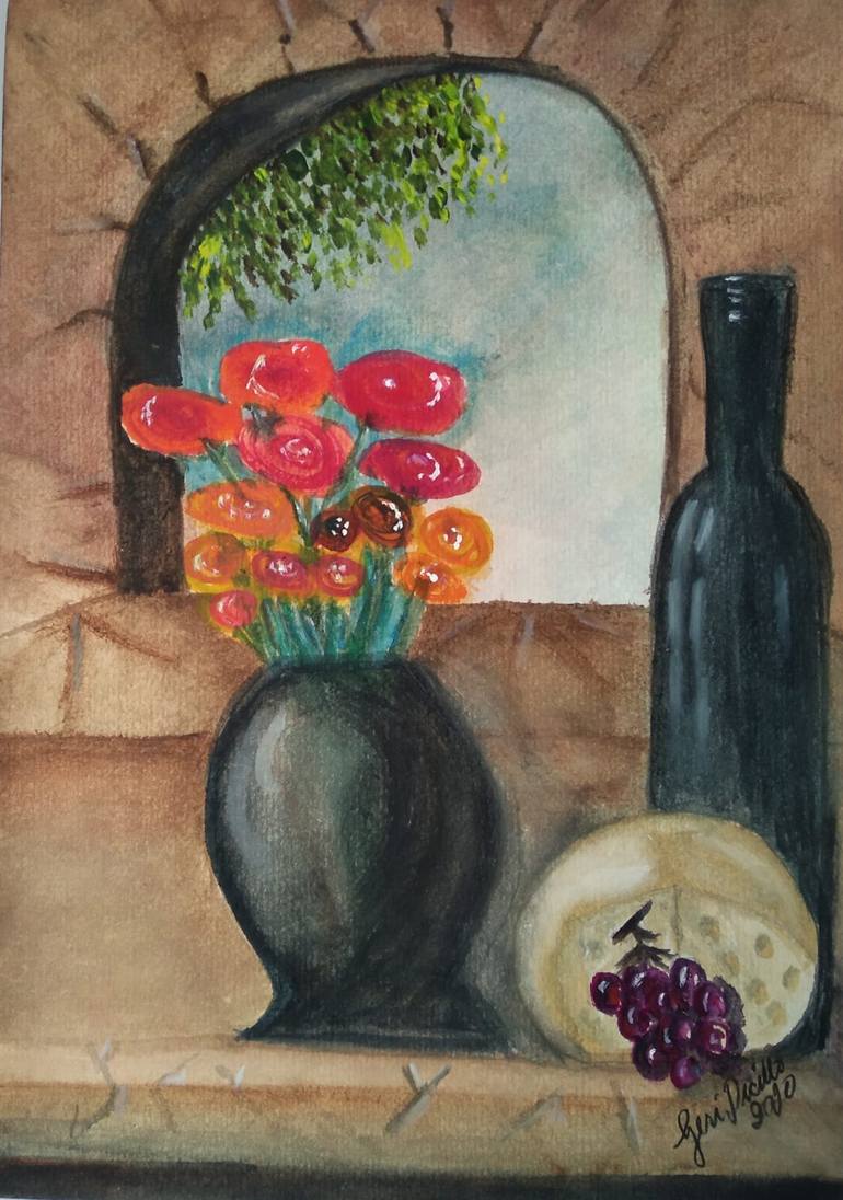 Italian Still Life Painting by Gerardina Dicillo | Saatchi Art