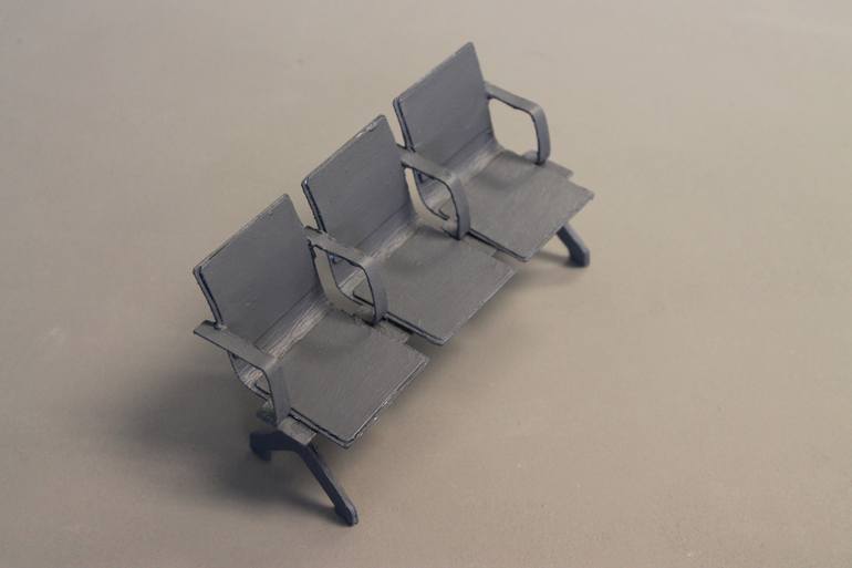 Airport Lounge Sculpture by Sarah Padgett | Saatchi Art