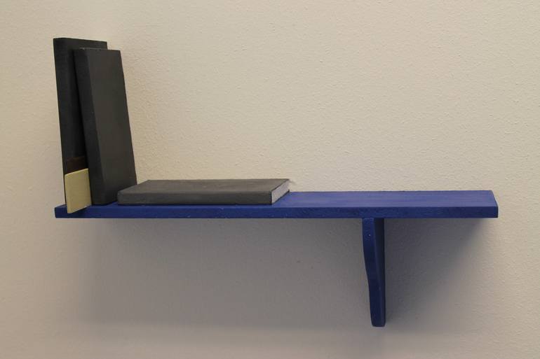 Half a Bookshelf Sculpture by Sarah Padgett | Saatchi Art