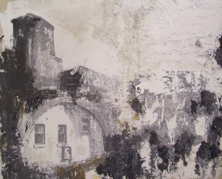 Urban Environment Collage by Sarah Padgett | Saatchi Art