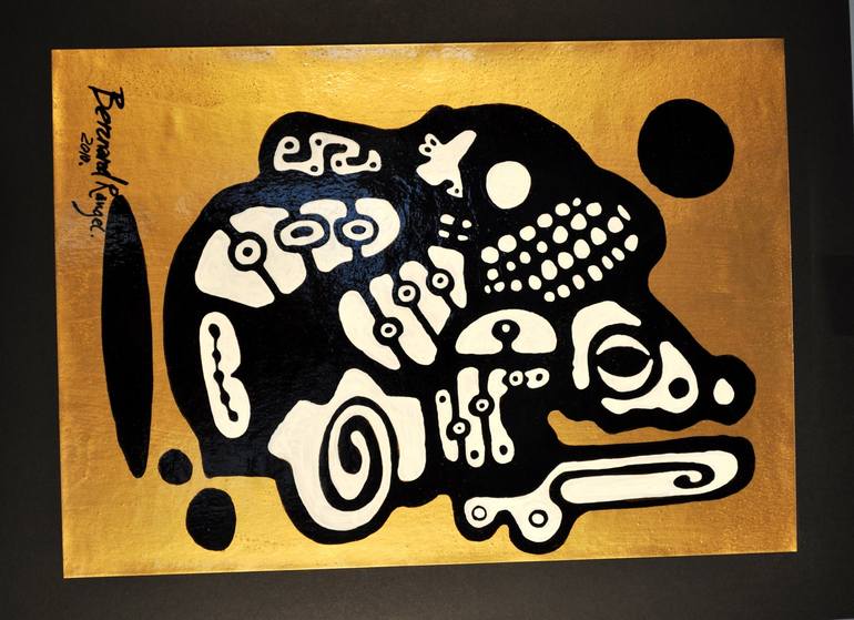 NYC Warrior Painting by Bernard Rangel | Saatchi Art