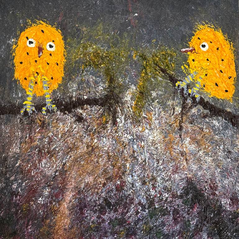Bird 31 Painting by Pathmanathen Ramu | Saatchi Art
