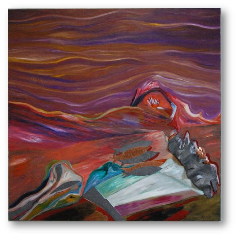 Conchiglia morente - deadly seashell Painting by Andrea Talevi ...