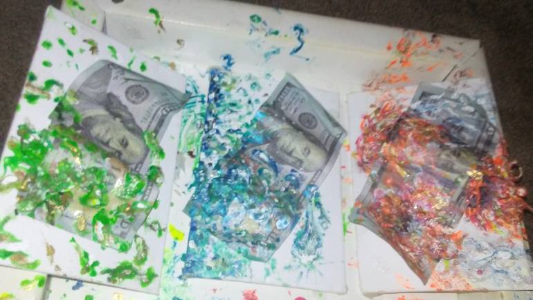 Money curse Installation by Tony Montanna | Saatchi Art