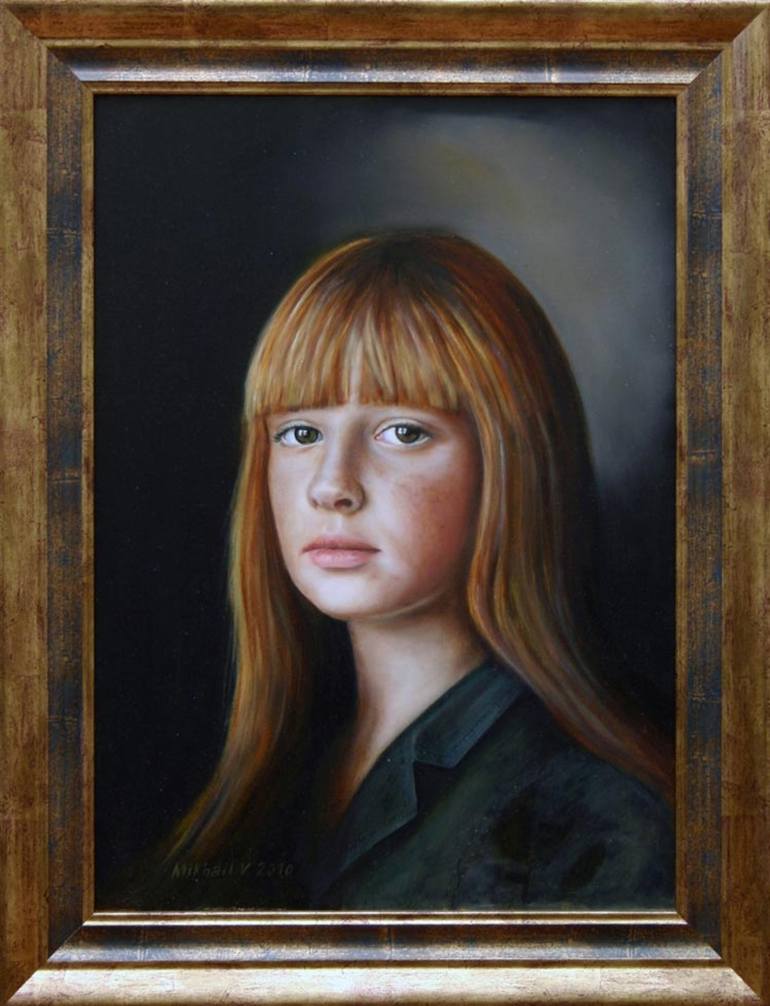 Olga Painting by Mikhail Vasilev | Saatchi Art