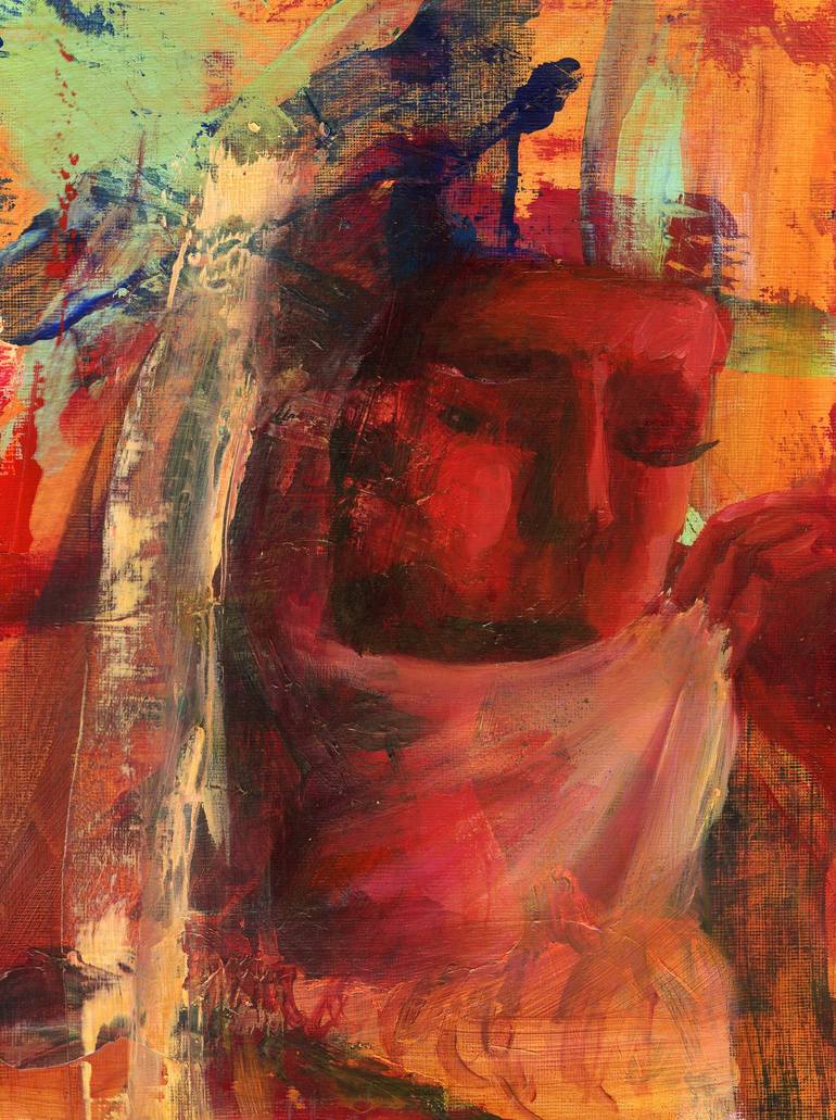 Crying Painting Abstract