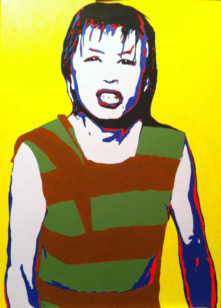 Giulietta Masina Painting by Francesco Pugliese | Saatchi Art