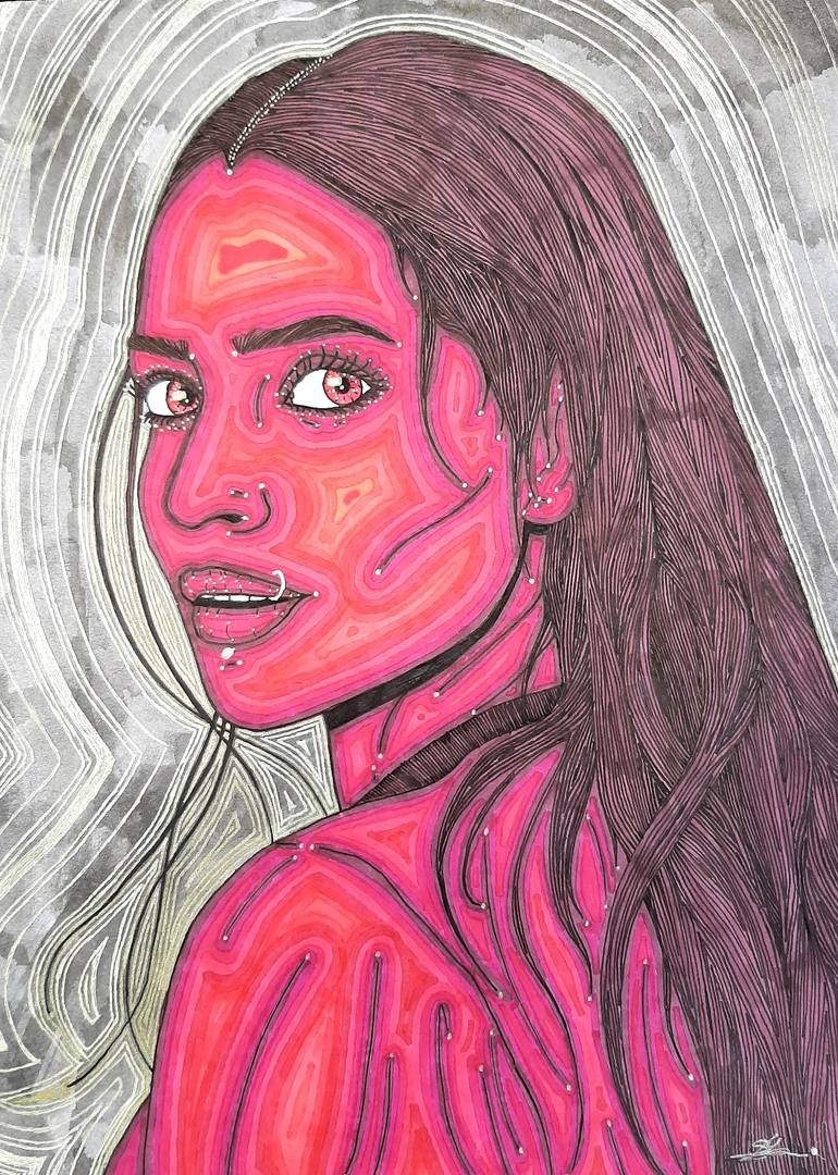 Ruby Drawing by Scarlett Anderson | Saatchi Art