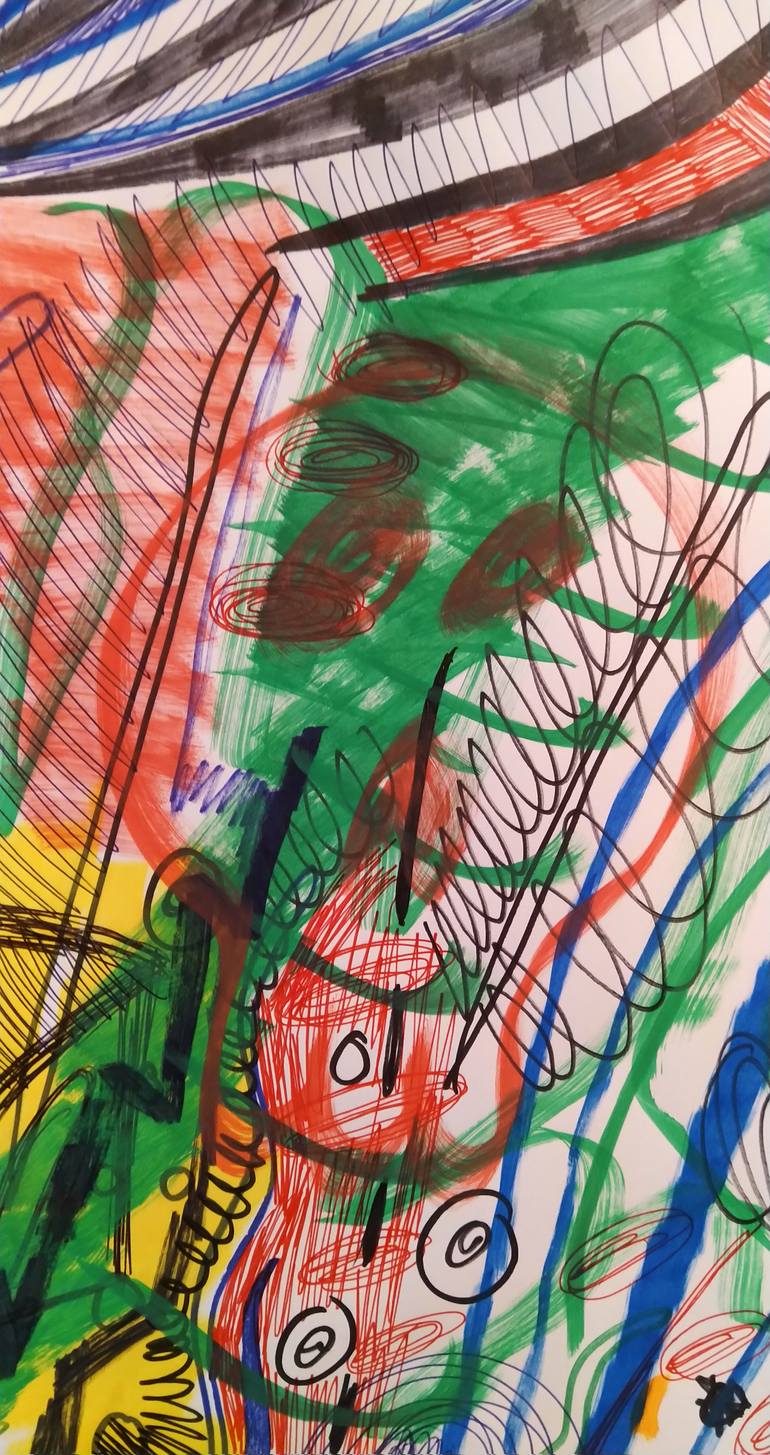 Fievel y el Nuevo Mundo Drawing by Juan Gonzalez Iglesias | Saatchi Art